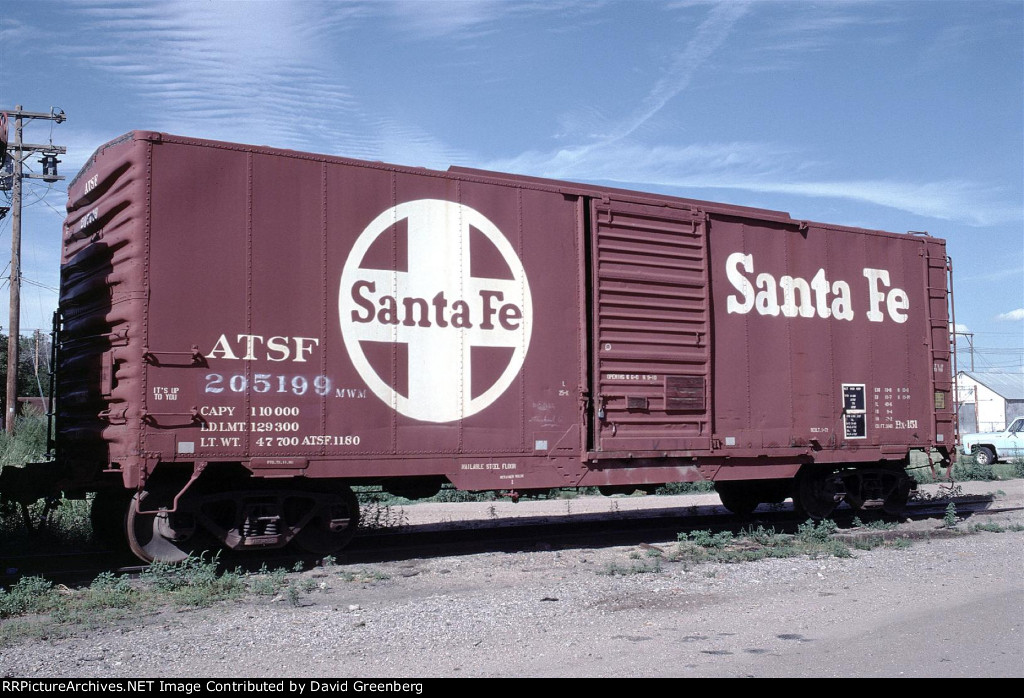 ATSF MW boxcar Bx-151 205199